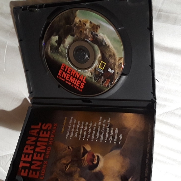 Other | National Geographic Eternal Enemies Lions Hyenas Dvd Bundle ...